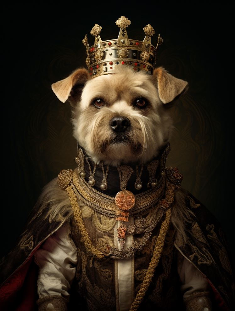 Royal Dog Portraits | Get your Custom Portrait | Royalize