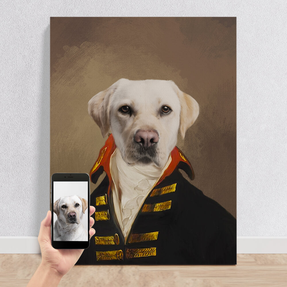 Captain Fluffy Max | Get your Custom Portrait | Royalize